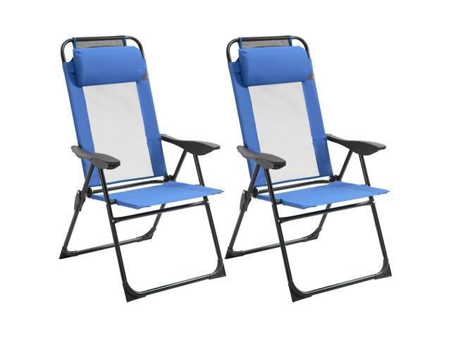 Click here for Aosom Folding Patio Dining Chairs Set of 2  Outdoo... prices