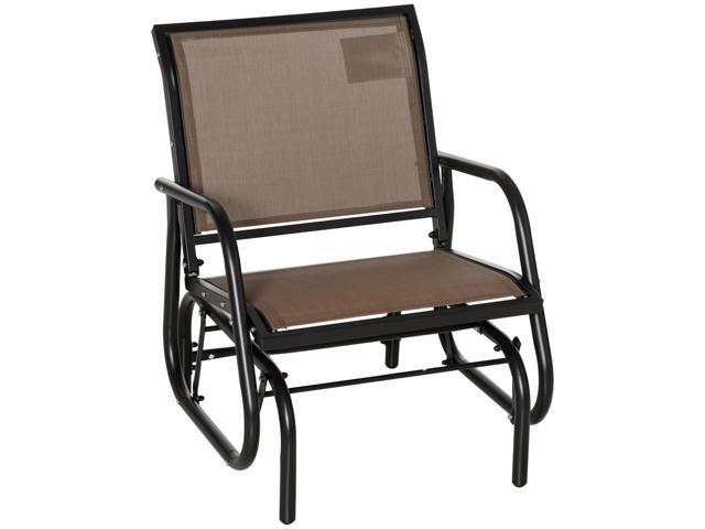 Click here for Aosom Porch Glider  Metal Frame Swing Glider Chair... prices