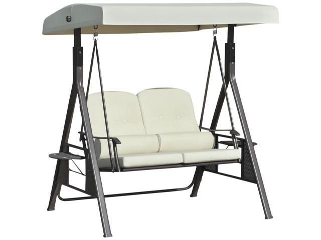 Click here for Aosom 2-Person Patio Swing Bench with Adjustable S... prices