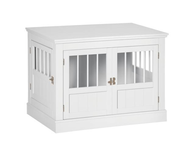 Click here for Aosom Wooden Dog Crate End Table  Dog Crate Furnit... prices