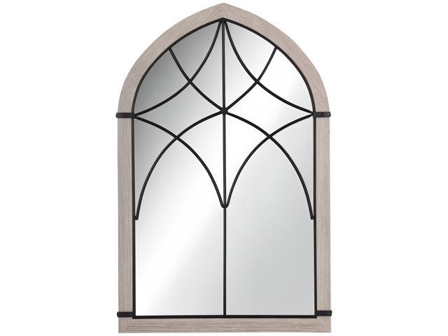 Click here for Aosom 36.5 x 23.5 Large Farmhouse Wall Mirror  Arc... prices