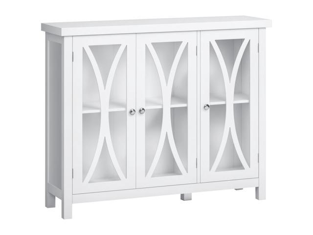 Click here for Aosom Sideboard  Buffet Cabinet with 3 Tempered Gl... prices