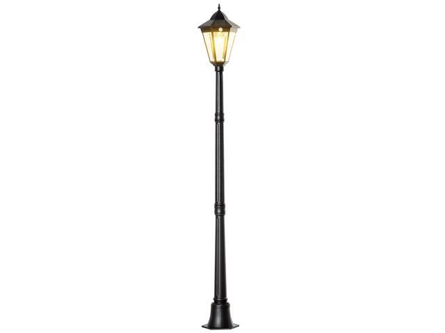 Click here for Aosom 76.5 Solar Lamp Post Light  Dusk to Dawn Vin... prices