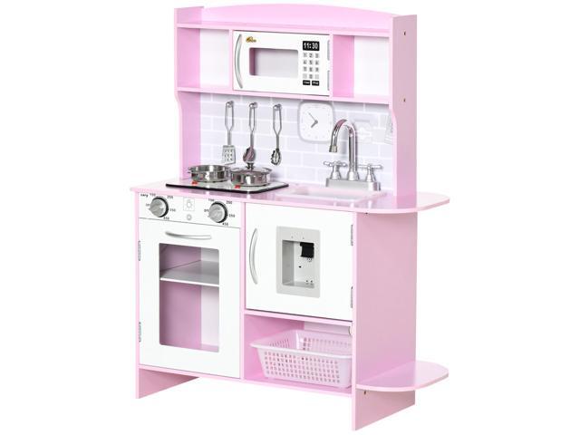 Click here for AosomQaba Pretend Play Kitchen with Sound Effects... prices