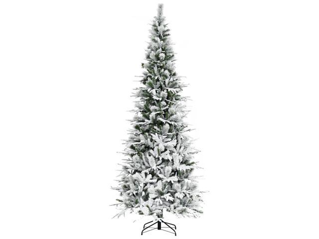 Click here for Aosom 9 Unlit Snow Flocked Pine Artificial Christm... prices