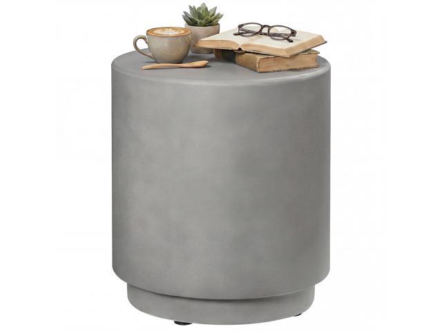 Click here for Aosom Lightweight Accent Table with Concrete Finis... prices