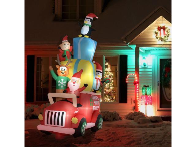 Click here for Aosom 9ft Christmas Inflatables Outdoor Decoration... prices