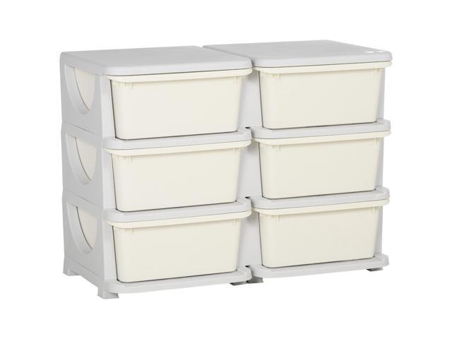 Click here for AosomQaba 3 Tier Kids Storage Unit  Toy Organizers... prices