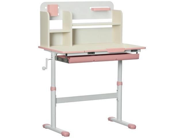 Click here for AosomQaba Wooden Kids Study Desk  Height Adjustabl... prices