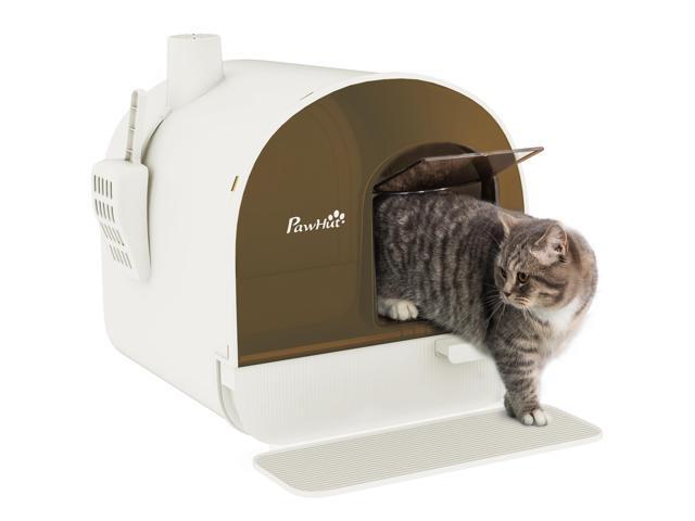 Click here for Aosom Cat Litter Box with Lid with Scoop and Filte... prices