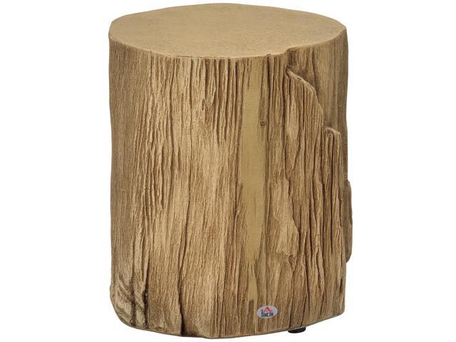 Click here for Aosom 17 Tall Tree Stump End Table  Concrete Sofa... prices
