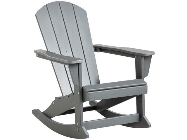 Click here for Aosom Outdoor Rocking Chair  HDPE Adirondack Porch... prices