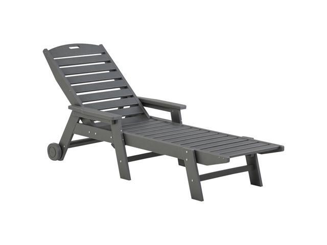 Click here for Aosom Outdoor Chaise Lounge Chair  Waterproof Pool... prices