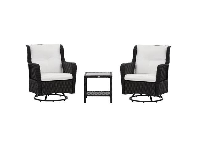 Click here for Aosom Patio Bistro Set  Porch Furniture with 360Â°... prices