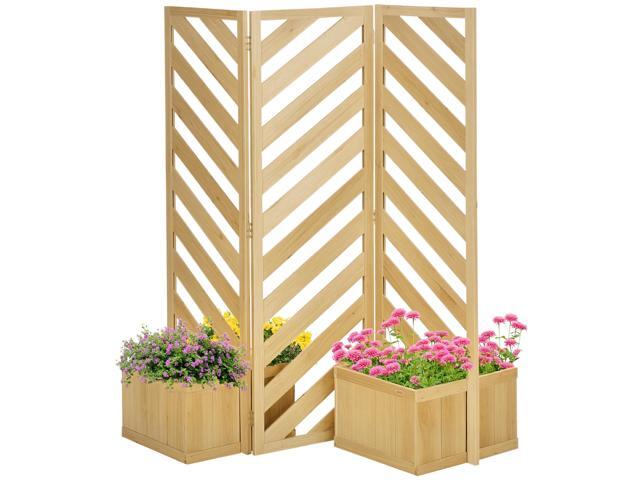 Click here for Aosom Decorative Outdoor Privacy Screen  Freestand... prices