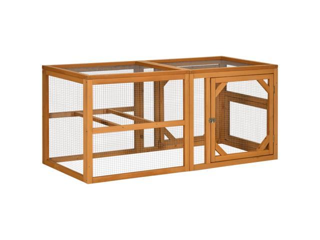 Click here for Aosom 55 Wooden Chicken Coop Add-on Expansion  Min... prices