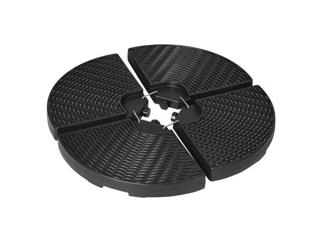 Click here for Aosom 4-Piece 175lb Cantilever Patio Umbrella Base... prices