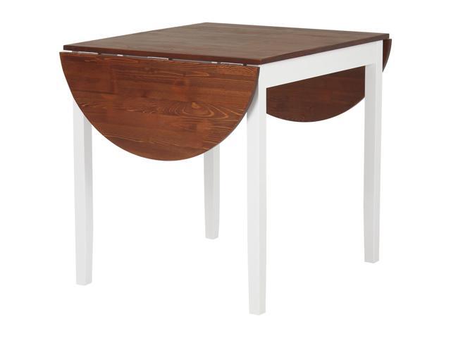 Click here for Aosom 55 Wood Kitchen Table  Drop Leaf Tables for... prices