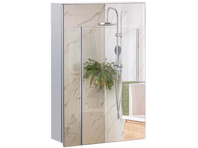 Click here for Aosom Wall Mounted Bathroom Medicine Cabinet Mirro... prices