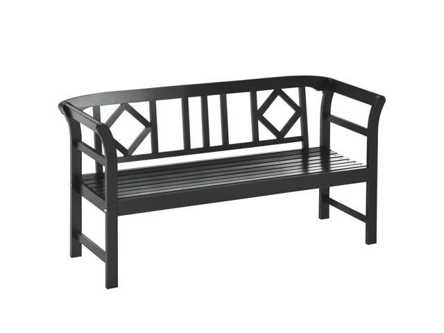 Click here for Aosom Wooden Patio Bench  Outdoor Garden Bench wit... prices