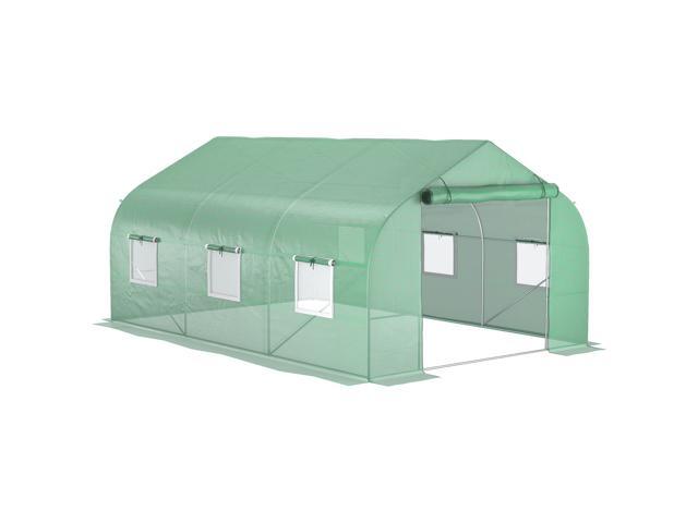 Click here for Aosom 11.5 x 10 x 6.5 Outdoor Portable Walk-In Tun... prices