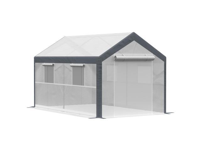 Click here for Aosom 12 x 7 x 7 Greenhouse  Walk-in Outdoor Tunne... prices