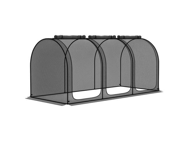 Click here for Aosom 9 x 4 Crop Cage  Plant Protection Tent with... prices