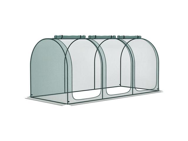 Click here for Aosom 9 x 4 Crop Cage  Plant Protection Tent with... prices