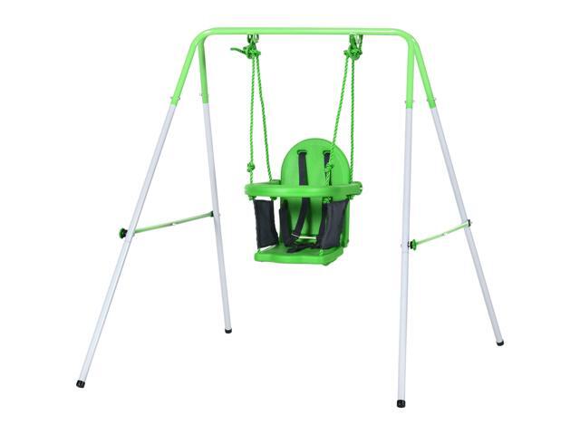 Click here for Aosom Toddler Swing Set with Metal Stand  Safety S... prices