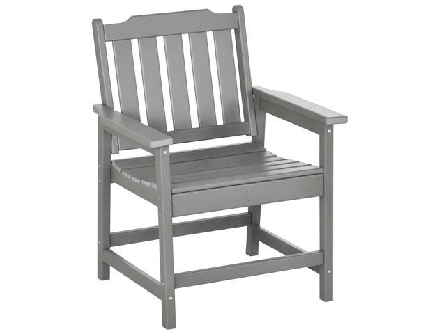 Click here for Aosom All-Weather Patio Chair  HDPE Patio Dining C... prices