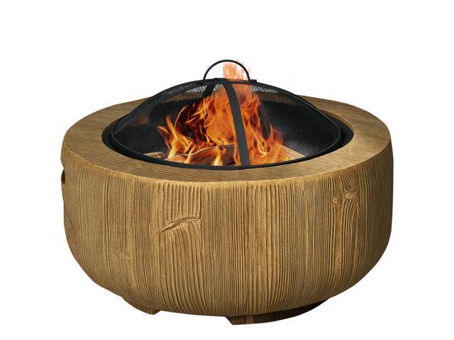 Click here for Aosom Outdoor Fire Pit  24 Inch Metal Wood Burning... prices