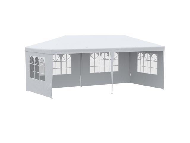 Click here for Aosom Large 20 x 10 Gazebo Canopy Party Tent with... prices