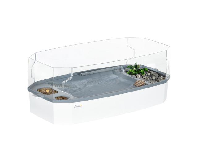 Click here for Aosom Turtle Tank Kit  Turtle Aquarium with Baskin... prices