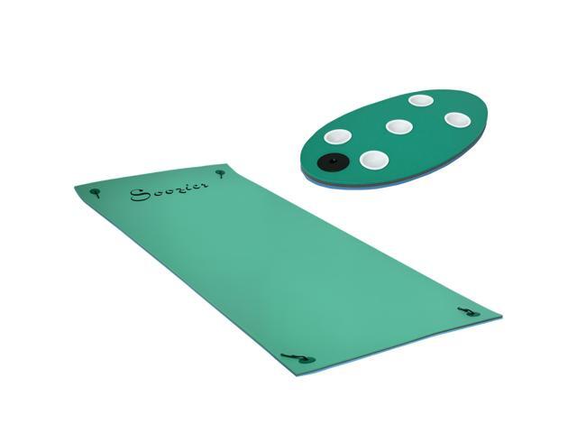 Click here for AosomSoozier 12 x 5 Lily Pad Floating Mat with Cup... prices