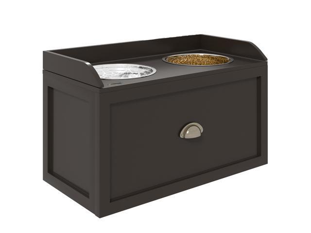 Click here for Aosom Pet Feeding Station Pet Dish Bowl Set with S... prices