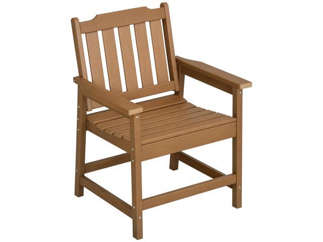 Click here for Aosom All-Weather Patio Chair  HDPE Patio Dining C... prices