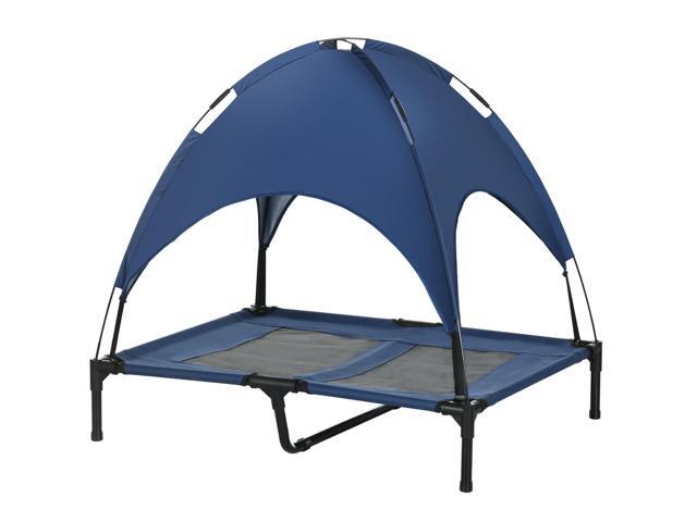 Click here for Aosom Elevated Portable Dog Cot Pet Bed with UV Pr... prices