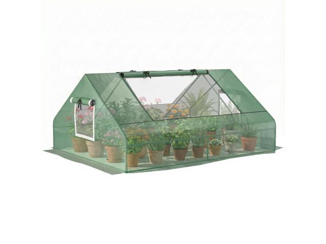 Click here for Aosom 71 x 55 x 32 Mini Greenhouse  Small Green Ho... prices