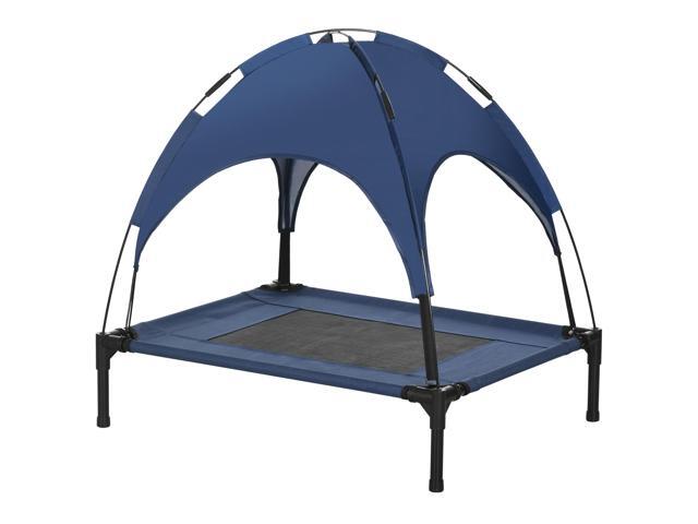 Click here for Aosom Elevated Portable Dog Cot Pet Bed with UV Pr... prices