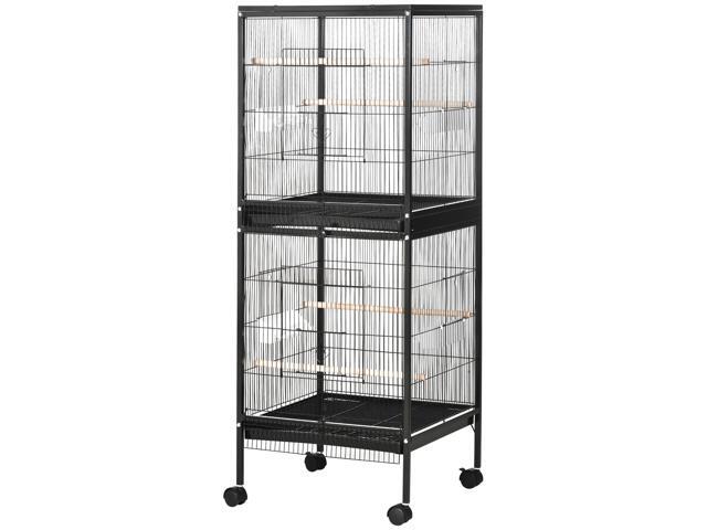 Click here for Aosom 55 2 In 1 Bird Cage Aviary Parakeet House fo... prices