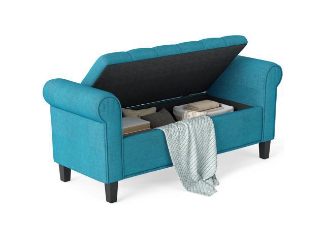 Click here for Aosom 50 Inches Storage Ottoman  End of Bed Bench... prices