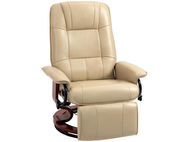 Click here for Aosom Swivel Recliner Chair  PU Leather Reclining... prices