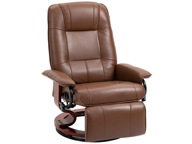 Click here for Aosom Swivel Recliner Chair  PU Leather Reclining... prices