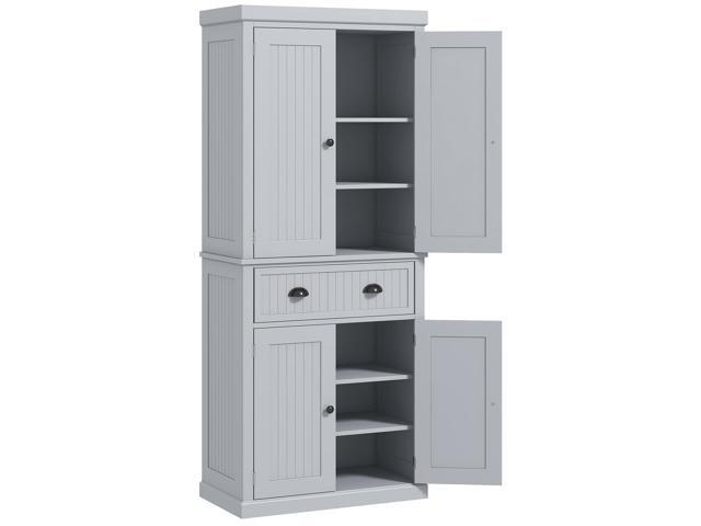 Click here for Aosom 72 Traditional Kitchen Pantry Cabinet  Frees... prices