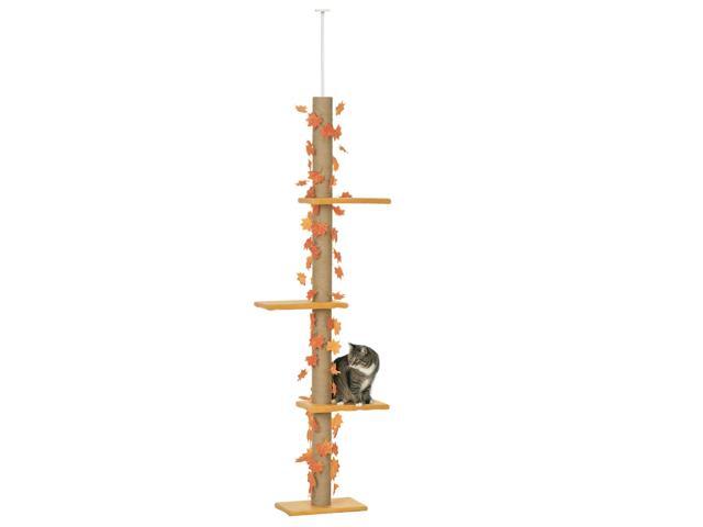 Click here for Aosom Floor to Ceiling Cat Tree with Adjustable He... prices