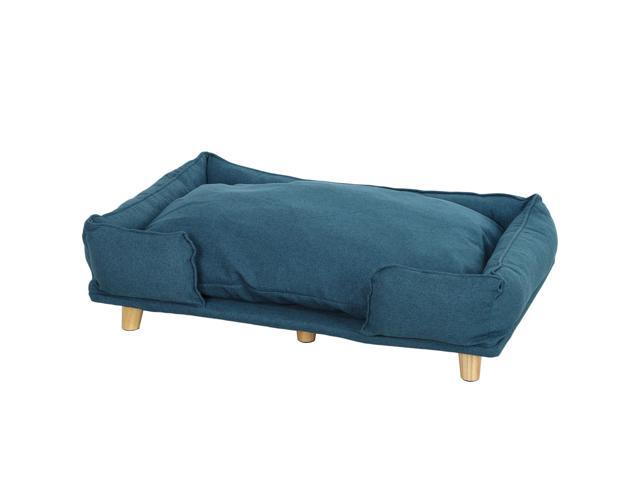 Click here for Aosom Raised Dog Couch with Comfortable Cushion  P... prices