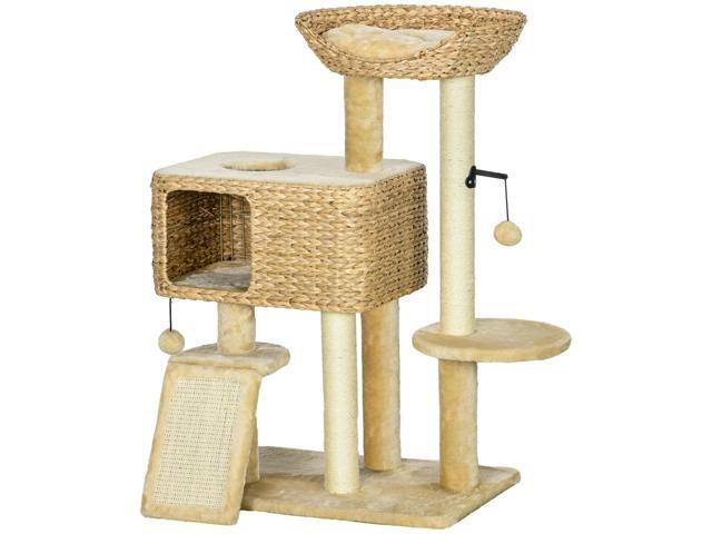 Click here for Aosom Cat Tree for Indoor Cats w/ Scratching Posts... prices