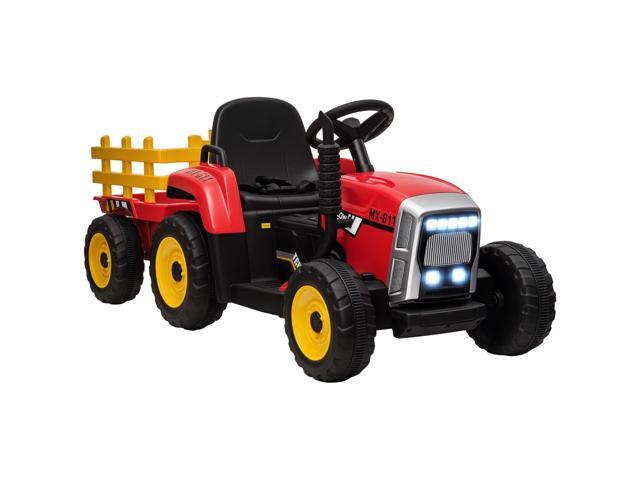 Click here for AosomAosom 12V Electric Ride on Tractor with Trail... prices