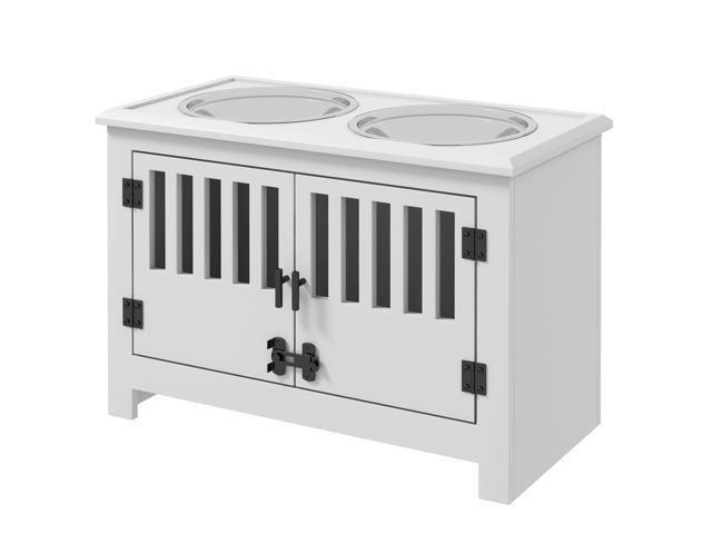 Click here for Aosom Dog Food Storage Cabinet with Bowls & Dog Fe... prices