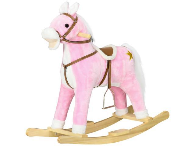 Click here for AosomQaba Rocking Horse Toddler Ride On Horse with... prices